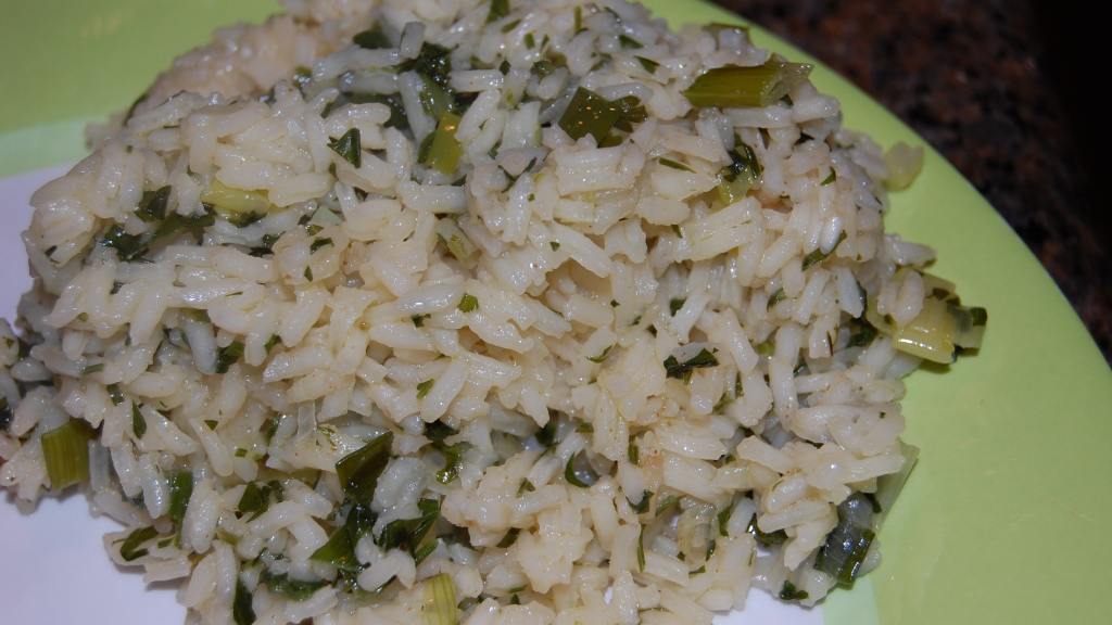 Green Rice Recipe - Food.com