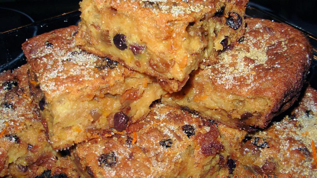 Traditional Fruity and Spiced Bread Pudding - With Brandy! Recipe ...