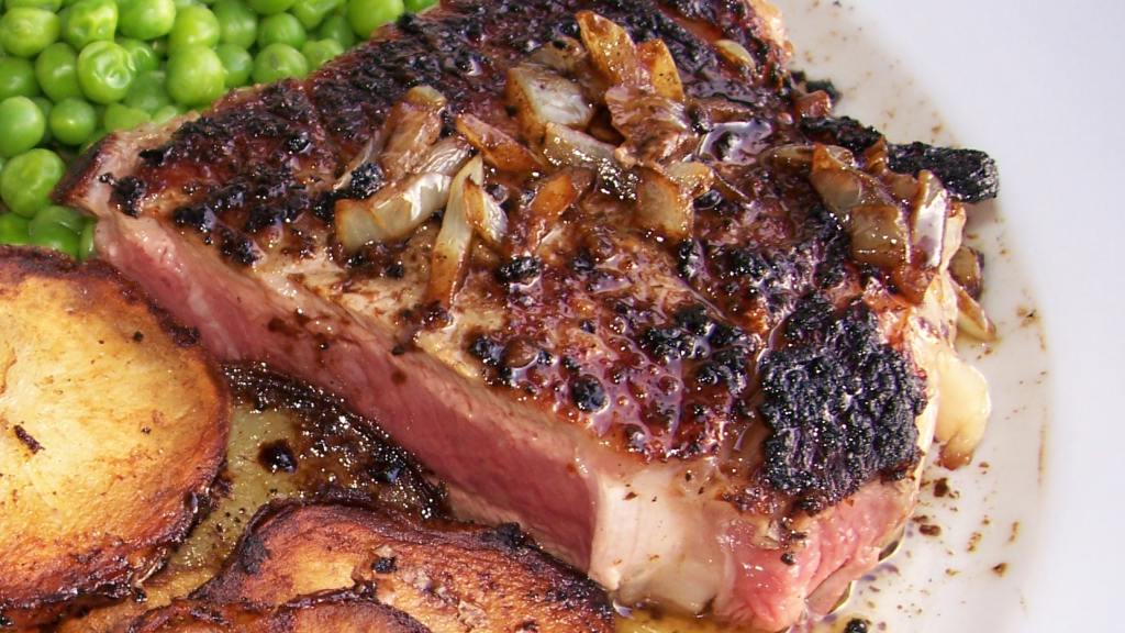 Pan-Broiled Steak With Whiskey Sauce Recipe - Food.com