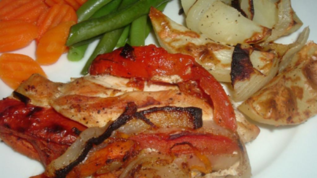 Sweet and Savory Vegetable Stuffed Chicken Recipe - Food.com