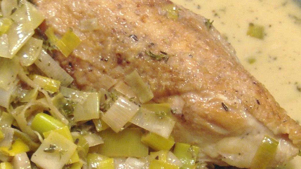 Chicken & Leeks With Creme Fraiche Recipe - Food.com