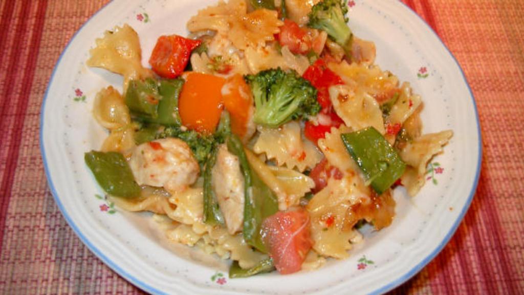 Terri's (Almost) Famous Clean-Out-The-Veggie-Drawer Pasta Primav Recipe ...