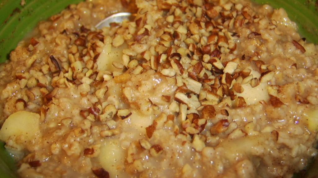 Apple Walnut Oatmeal Recipe - Food.com