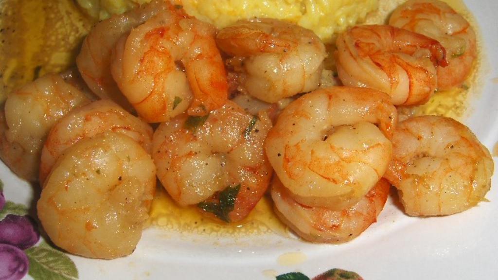 Crevettes Saute St Lucia - French Creole Style Sauteed Prawns Recipe ...