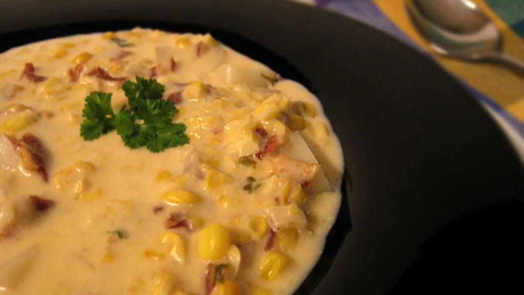 Creamy Corn & Bacon Chowder for Two Recipe - Food.com