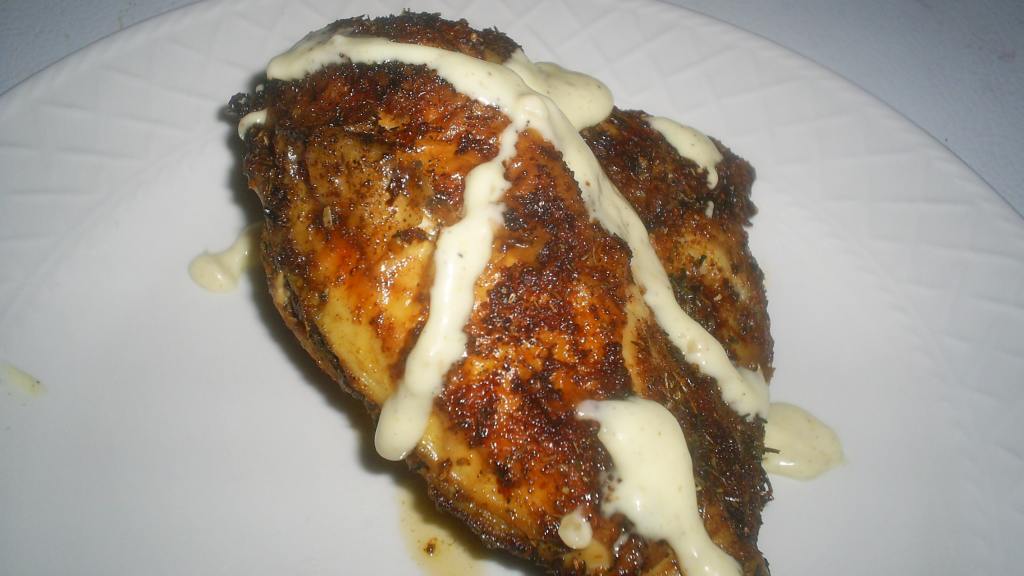 Grilled Chicken With White Barbecue Sauce Recipe - Food.com