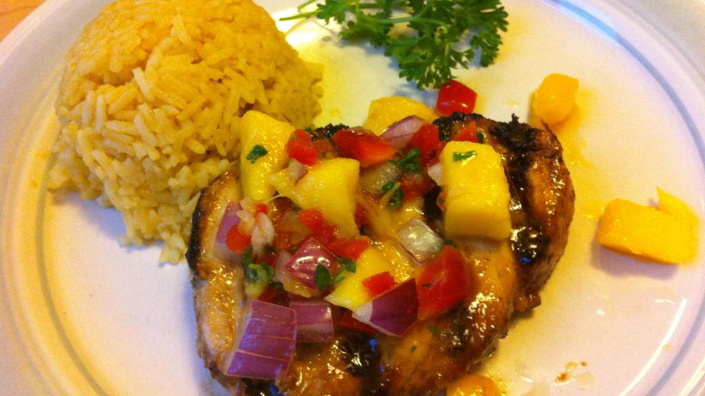 Grilled Marlin With Tropical Fruit Salsa Recipe - Food.com