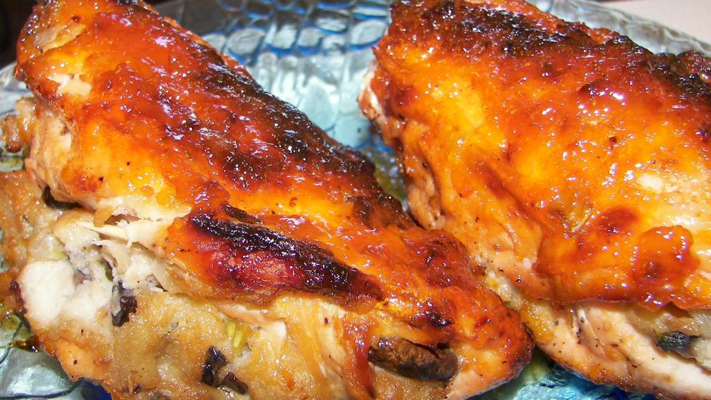 Stuffed Chicken Breasts W/ Apricot Glaze Recipe - Food.com