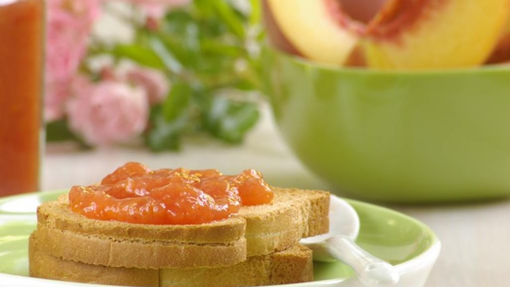 Peach Jam Flavored With Rose and Cinnamon Recipe - Food.com