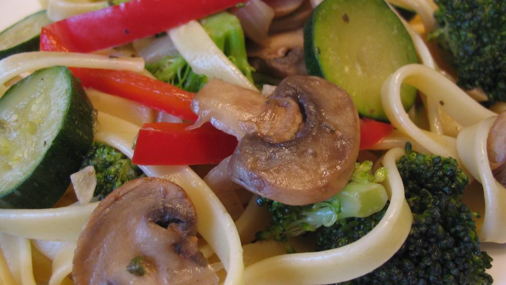 Pasta and Vegetable Toss Recipe - Food.com