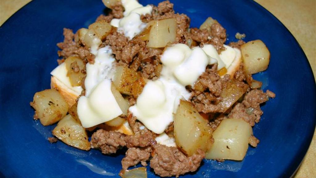 Potato Burger Dinner Hash Recipe - Food.com