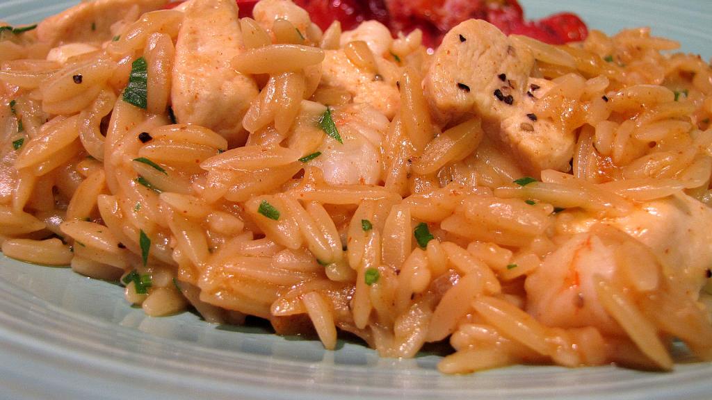 Prawn & Chicken Orzo Paella Recipe - Food.com