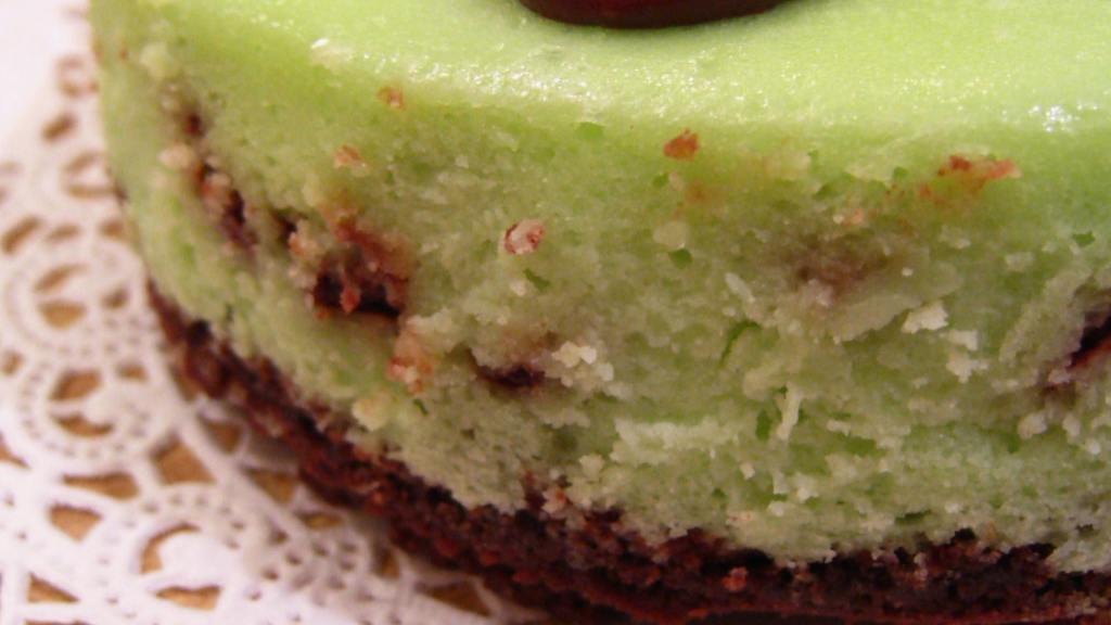 Mint Chocolate Chip Cheesecake Recipe - Food.com
