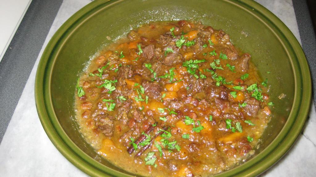 Moroccan Venison (Beef) Tagine W/ Dried Mango & Raisins Recipe - Food.com