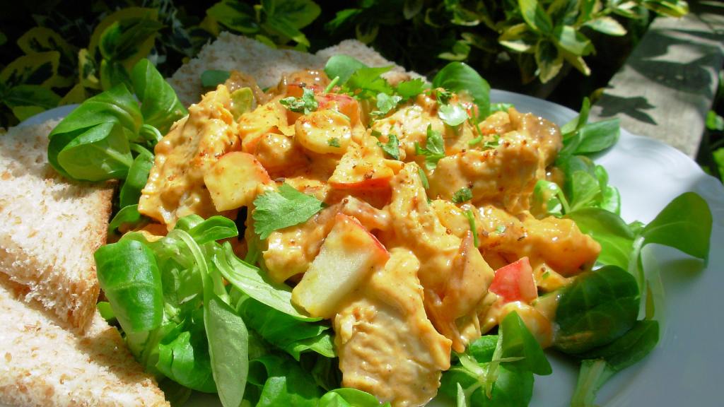 Cold Curried Chicken Salad With Cranberries Recipe - Food.com