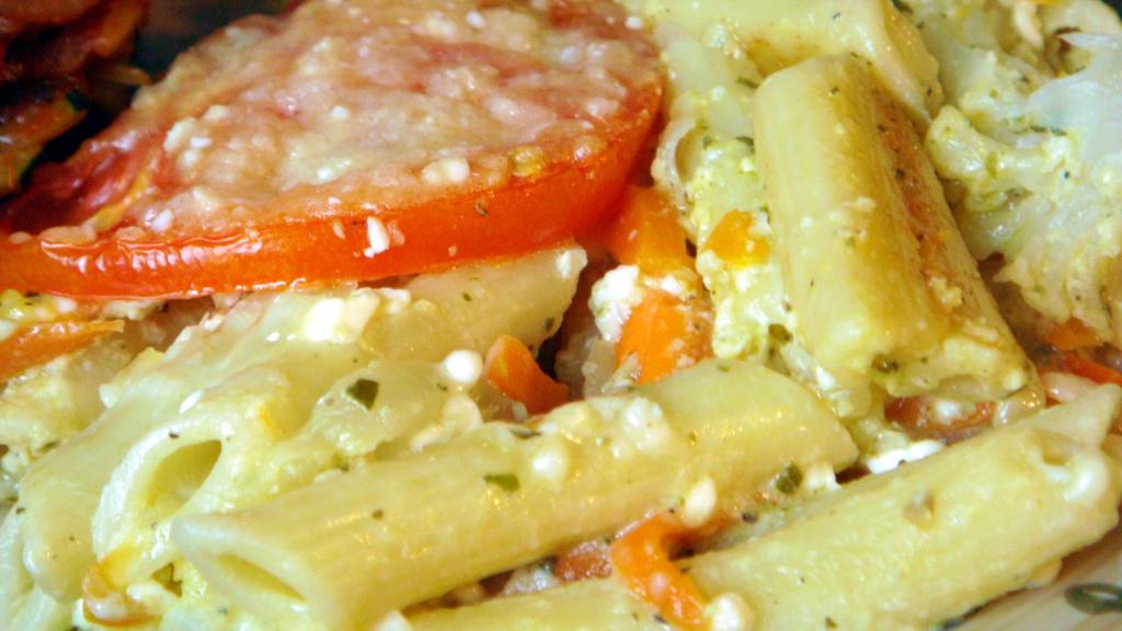 Pasta Gratin With Pesto and Veggies Recipe - Food.com