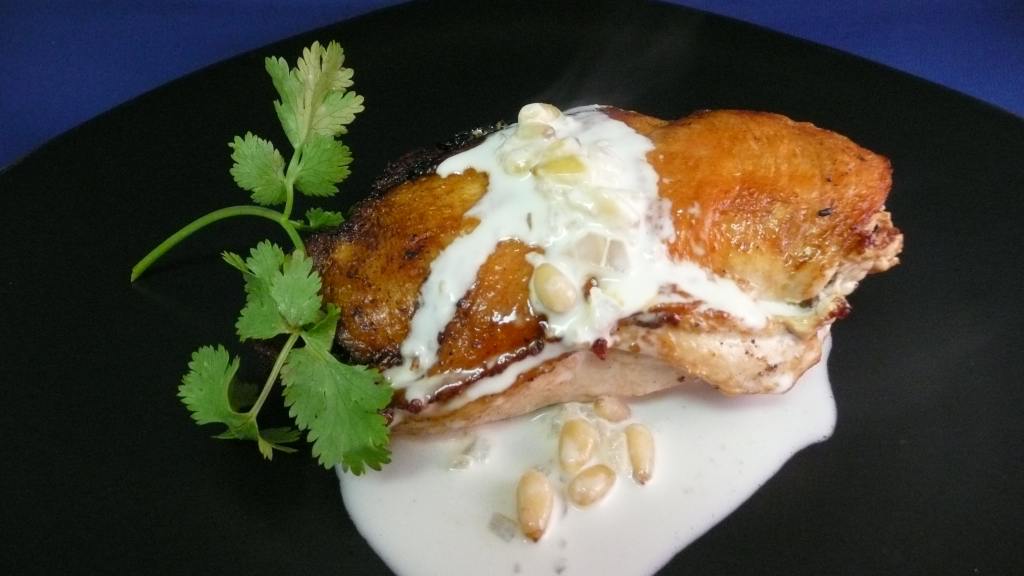 Stuffed Chicken Breast in a White Wine Cream Sauce Recipe - Food.com