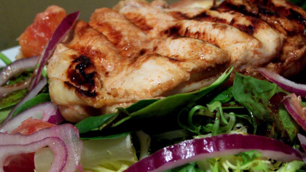 Grilled Chicken Salad With Raspberry Vinaigrette Recipe - Food.com