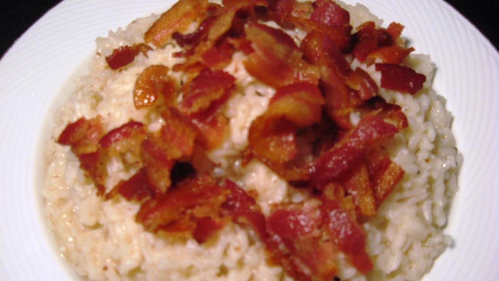 Southern Rice With Bacon Flavored Gravy Recipe - Food.com