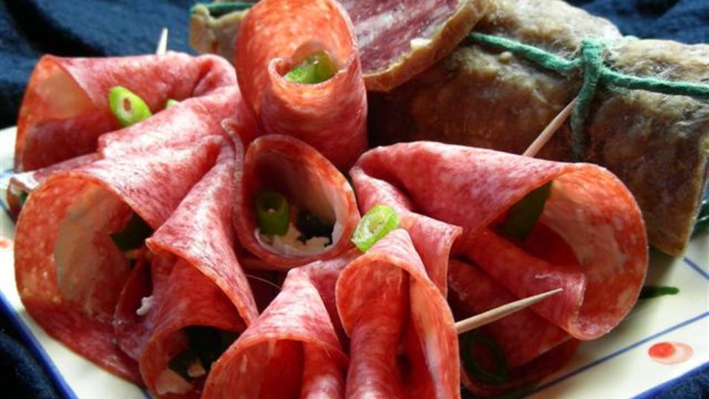 Salami Roll-Ups (Appetizers) Recipe - Food.com