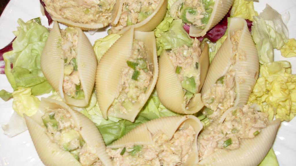 Tuna and Avocado Shell Salad Recipe - Food.com