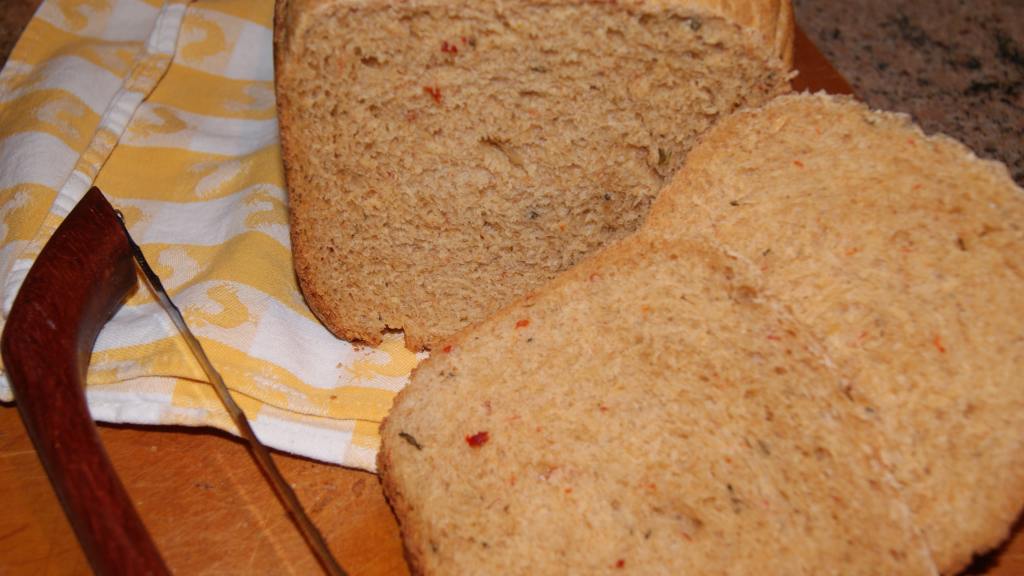 Savory Roasted Pepper Bread for the Bread Machine Recipe - Food.com
