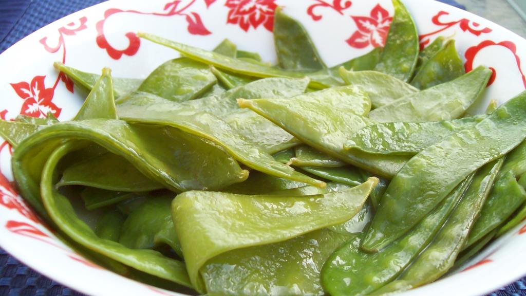 Quick Glazed Snow Peas Recipe - Food.com
