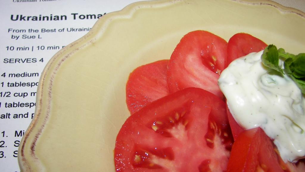 Ukrainian Tomato Salad Recipe - Food.com