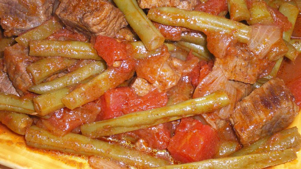 Arabic Green Beans With Beef Recipe - Food.com
