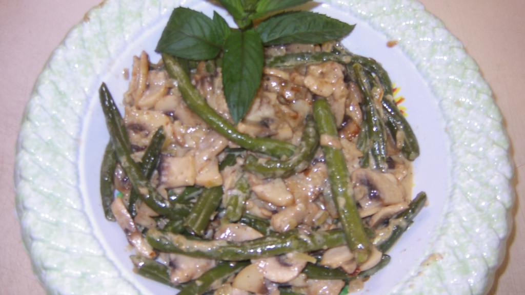 Creamy String Beans and Mushrooms Recipe - Food.com