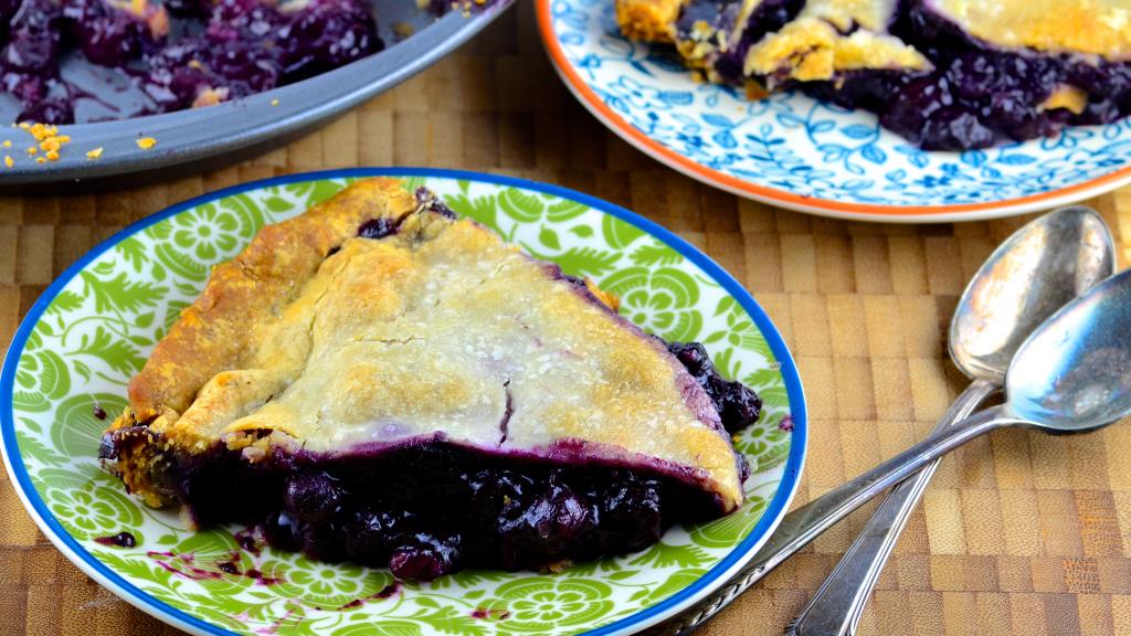 Blue Ribbon Wild Blueberry Pie Recipe - Food.com
