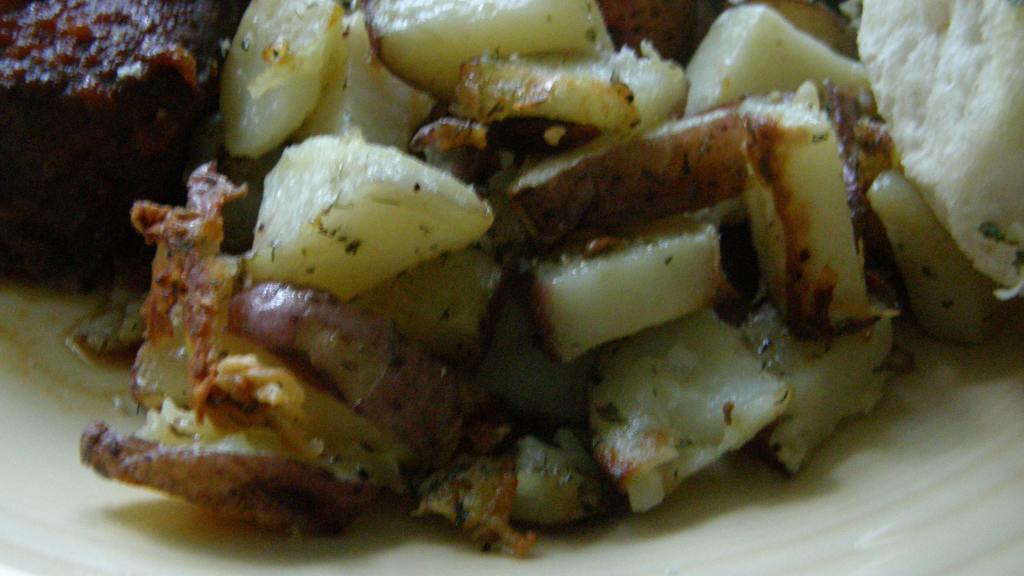 Garlic Herbed Roasted Red Skin Potatoes Recipe - Food.com