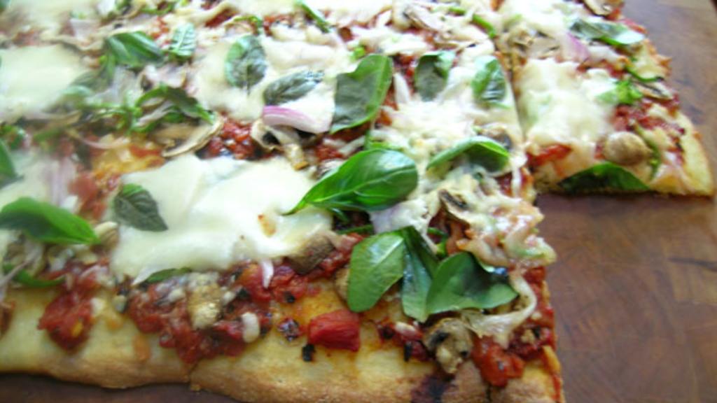 Pizza Bianca With Tomatoes and Mozzarella Recipe - Food.com