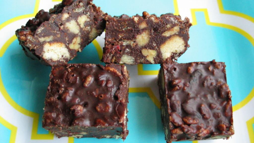 Dark Chocolate Fridge Squares Recipe - Food.com
