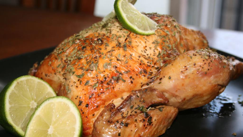 Easy Lime Basil Roast Chicken Recipe - Food.com