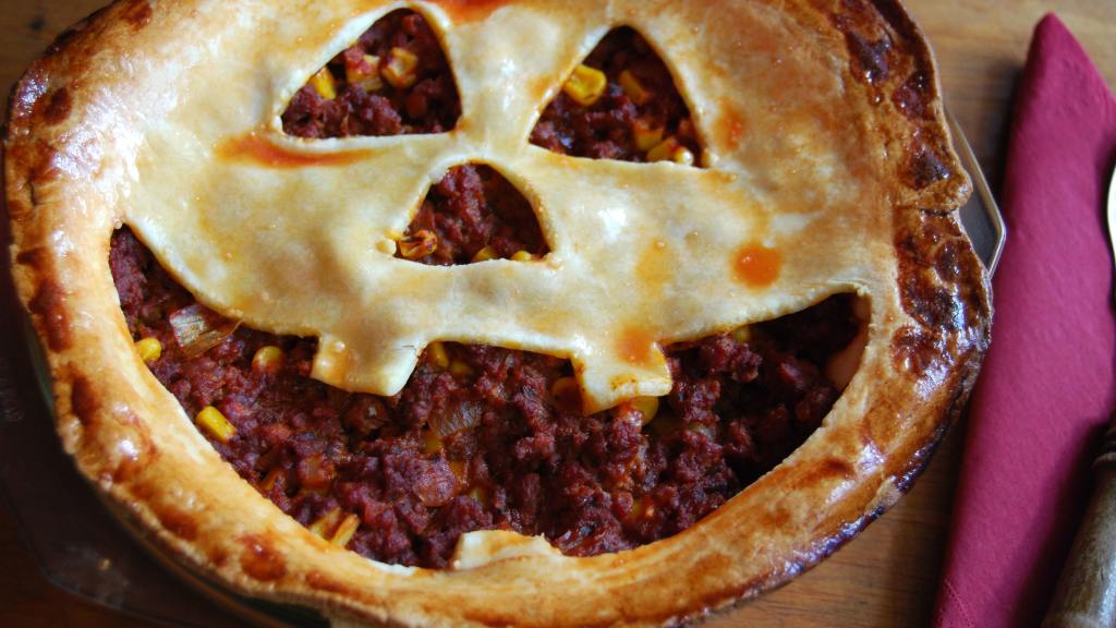 Jack-O-Lantern Sloppy Joe Pie (Halloween Recipe) Recipe - Food.com