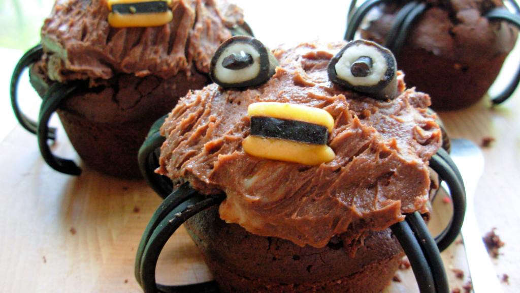 Spooky Spider Cupcakes/Muffins for a Howling Halloween! Recipe - Food.com