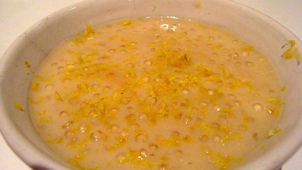 Old-Fashioned Tapioca With Lemon Sauce Recipe - Food.com