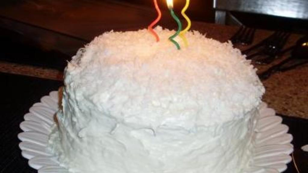 Three-Layer Italian Coconut Cream Cake Recipe - Food.com