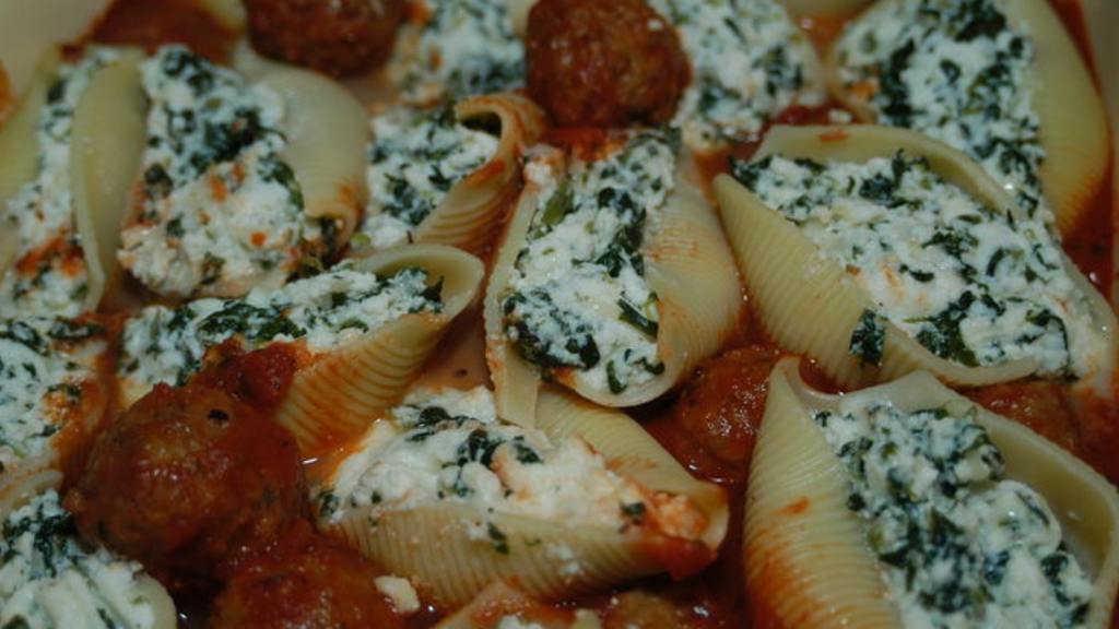 Stuffed Shells Florentine Recipe - Food.com