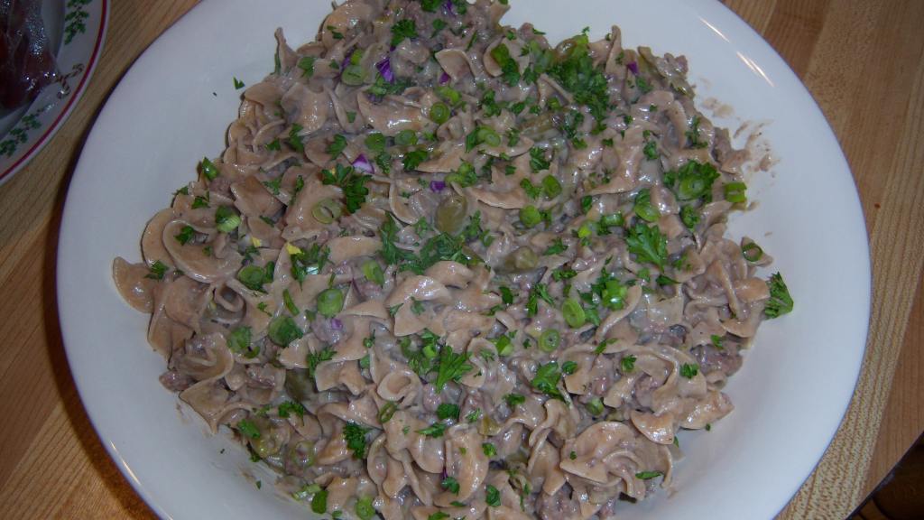 Skillet Hamburger Noodles Romanoff Recipe - Food.com