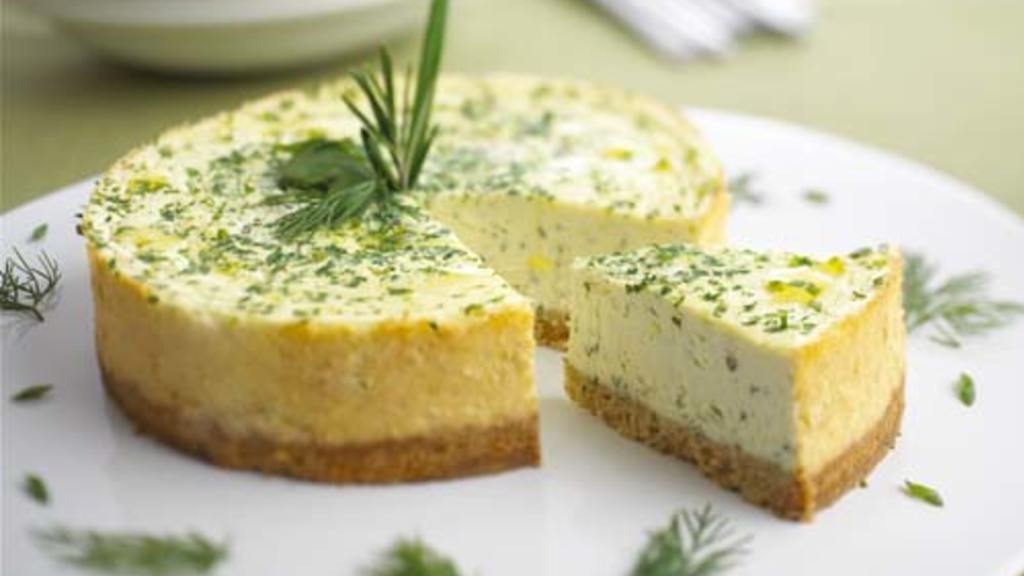 Savory Chavrie Herb Cheesecake Recipe - Food.com