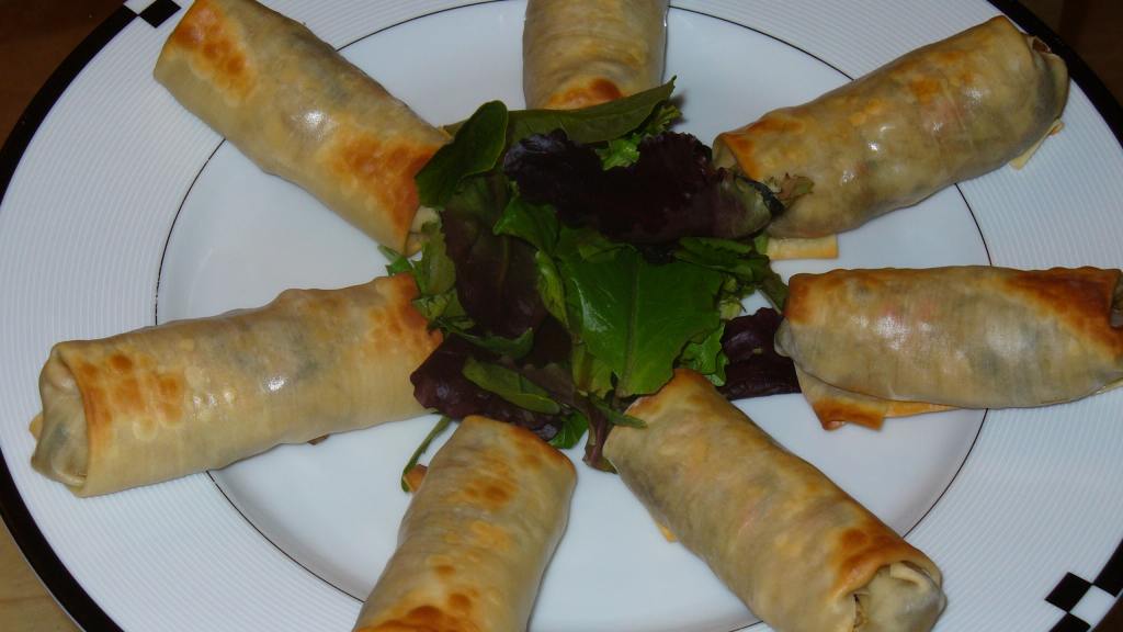 Baked Fish and Fowl Spring Rolls Recipe - Food.com