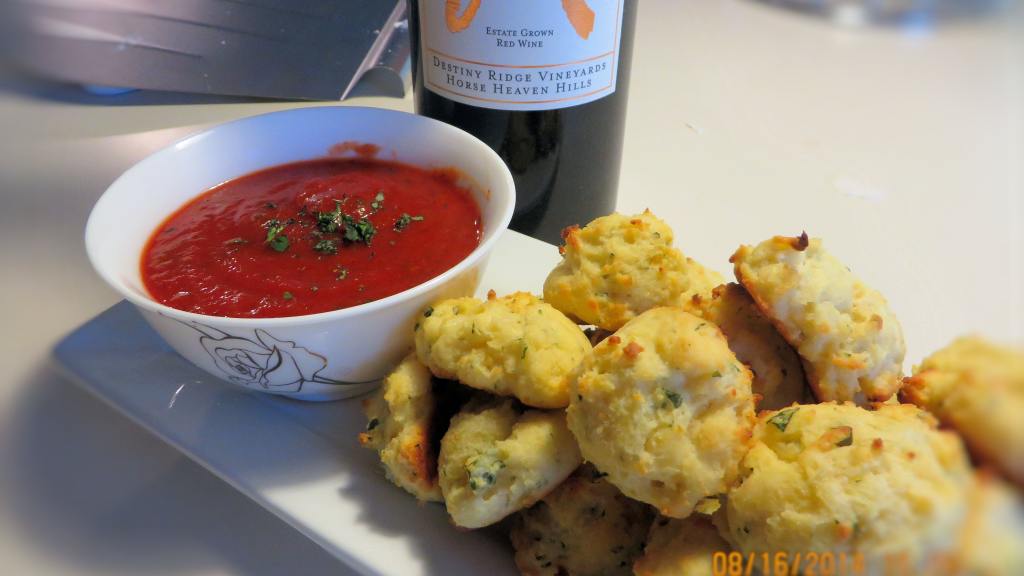 Parmesan Puffs With Marinara Recipe - Food.com