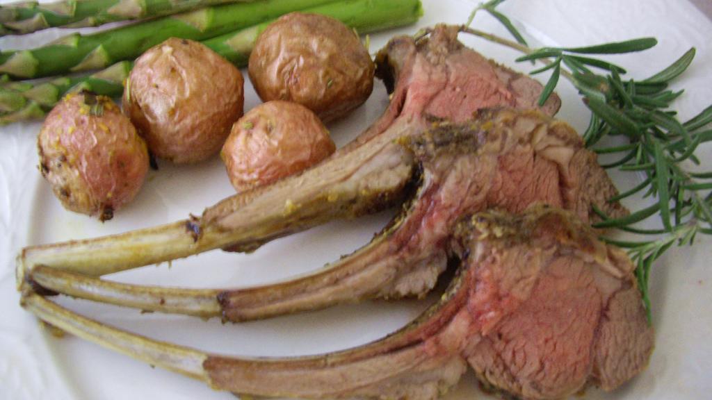 Tangy Herb-Crusted Rack of Lamb Recipe - Food.com