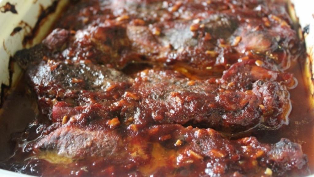 Hawaiian BBQ Oven Baked Ribs Recipe - Food.com