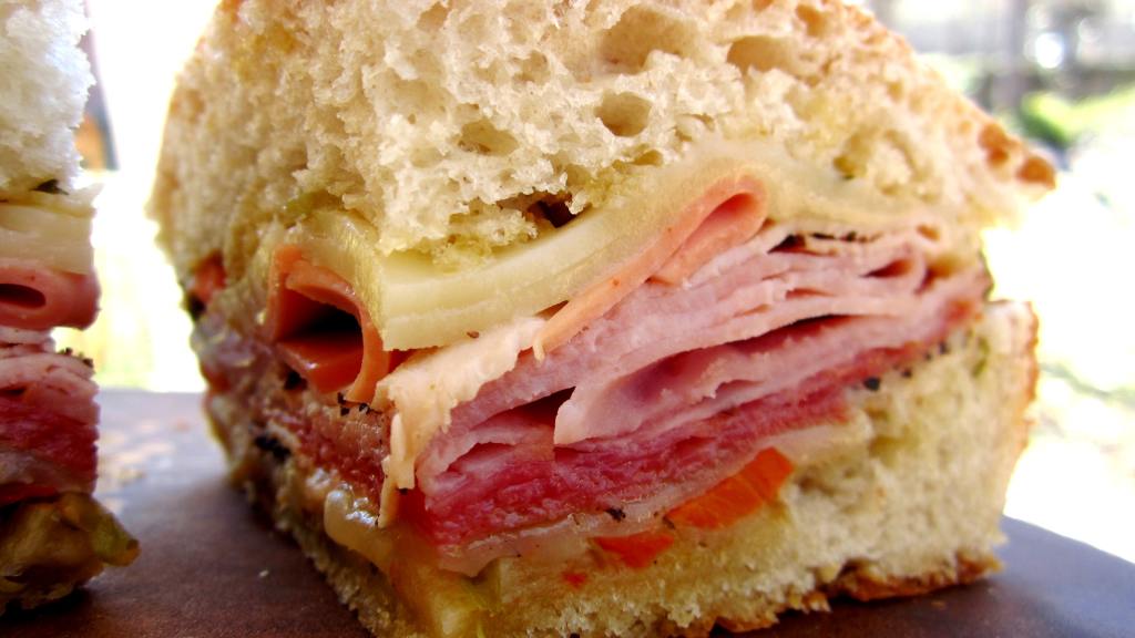Traditional Muffaletta Bread Recipe - Food.com