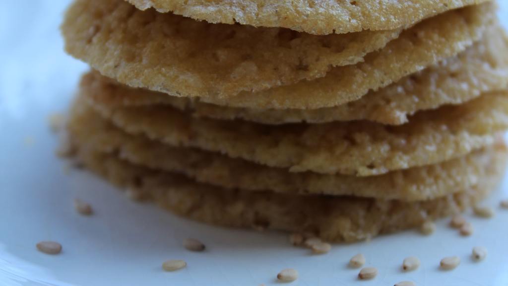 Sesame Cookies (Benne Wafers) Recipe - Food.com