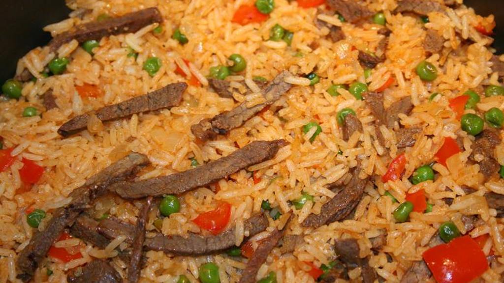 Hungarian Rice With Meat (Husos Rizs) Recipe - Food.com