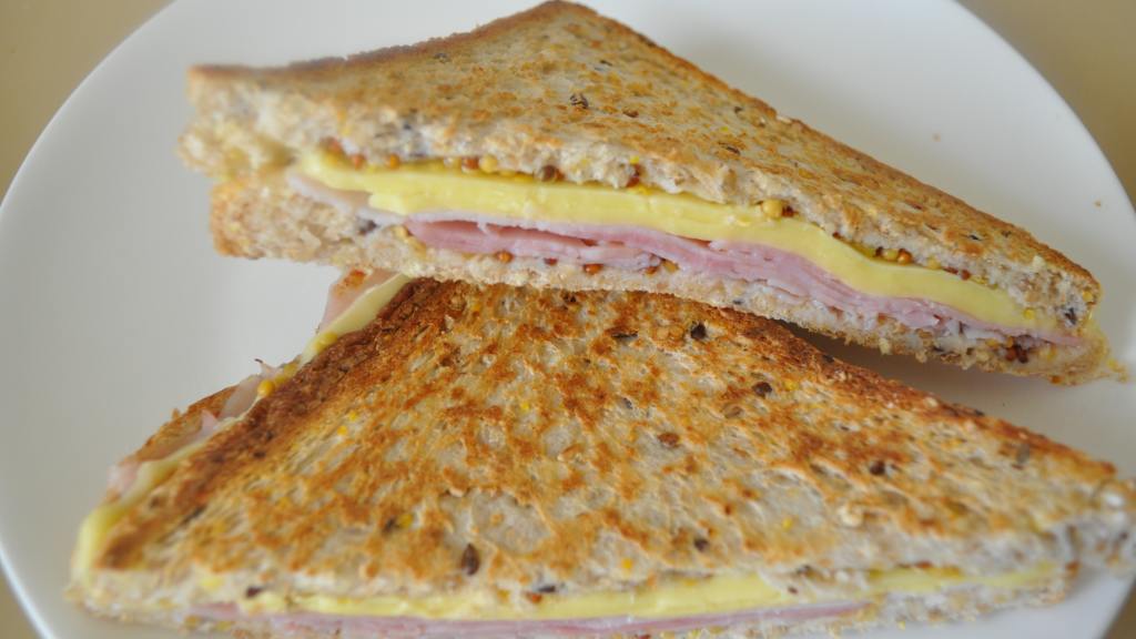 Diner-Style Grilled Ham & Cheese Sandwiches Recipe - Food.com